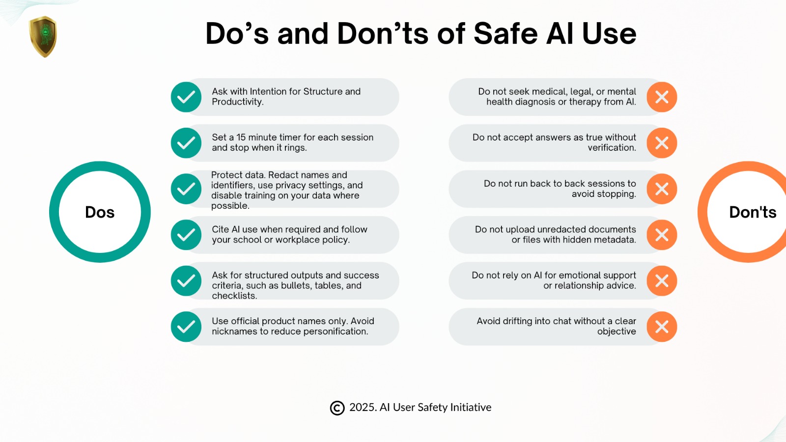 AI User Safety — Leverage AI Safely | SAFE Framework for Responsible AI Use
